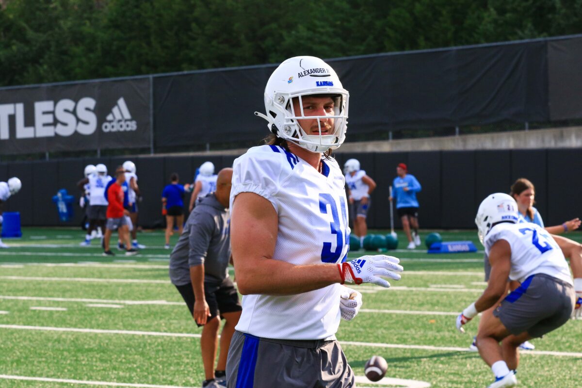 Unlikely American football player Raich could earn time in KU’s defense ...